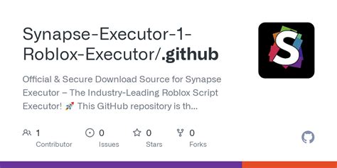 Github Synapse Executor 1 Roblox Executor Github Official And Secure Download Source For
