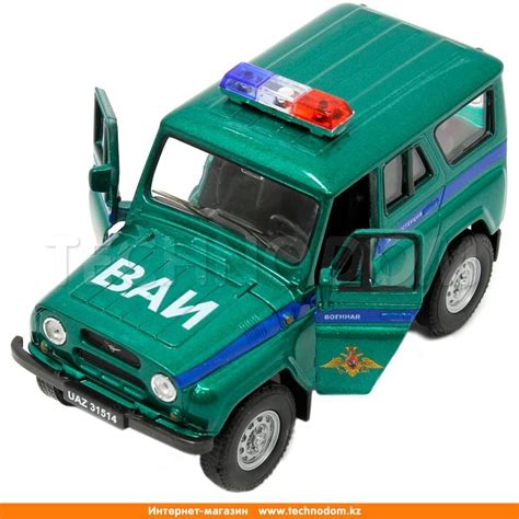 Игрушка модель машины УАЗ 31514 ВОЕННАЯ АВТОИНСПЕКЦИЯ - купить по ...