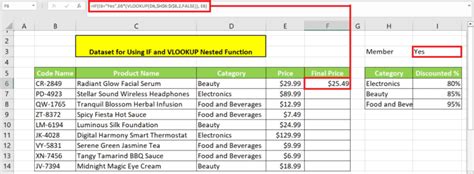 How To Use If And Vlookup Nested Functions In Excel 5 Examples Pc Guide