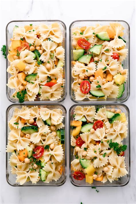Veggie Pasta Salad Quick And Healthy The Simple Veganista
