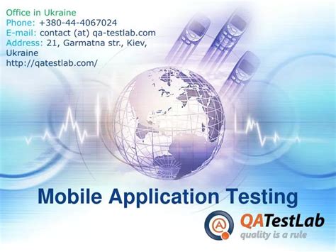 PPT Mobile Application Testing PowerPoint Presentation Free Download ID 167261