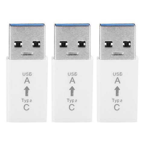 3pcs Usb30 Male To Type C Female Adapter Connecto Grandado