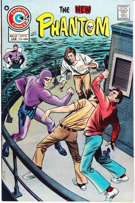 The Phantom 72 Comic Vintage Book 1976 Charlton Comics Vfnm 90