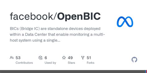 GitHub Facebook OpenBIC BICs Bridge IC Are Standalone Devices Deployed Within A Data Center