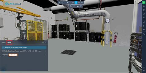Vergleich Ihrer Punktwolke Mit Einem 3d Modell Atiscloud