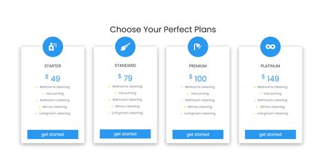 Tailwind Css Pricing Table With Hover Effect Example