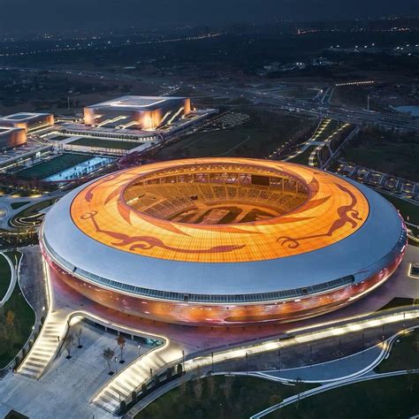 Parametricarchitecture Architecture China Stadium Sportcenter… Parametricarchitecture