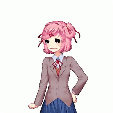 Ddlc Natsuki Sticker Ddlc Natsuki Discover And Share S