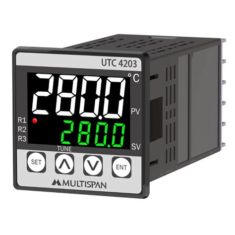 Digit Dual Display Three Output PID Controller