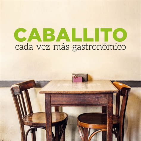 Caballito Cada Vez Más Gastronómico Sólo Por Gusto