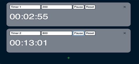 Github Efriedelm Named Timers Create Multiple Timers With Names So You Dont Forget What You
