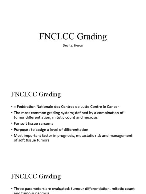 Fnclcc Grading Pdf