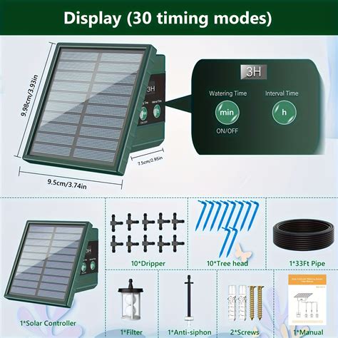 Diy Solar Drip Irrigation System Garden Automatic Grandado