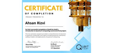 Ahsan Rizvi On Linkedin Introduction To Quantum Computing The Coding School