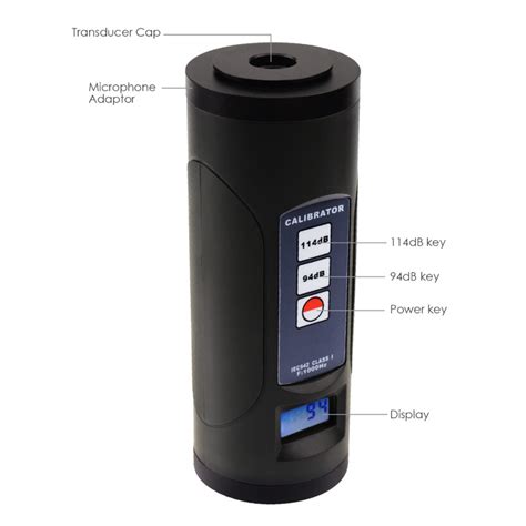 Nd9b Sound Level Calibrator 114db 94db Measures Microphone Noise Decibel Slm 25 Sound Level