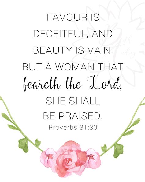 Proverbs 31 Woman Printable