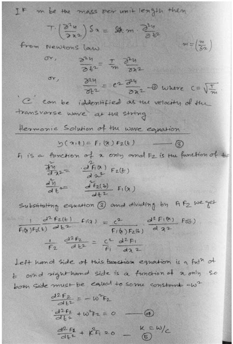 Solved 4 6 Vibrating String Consider The Partial Differential Equation 12 Course Hero
