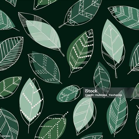 아름 다운 완벽 한 낙서 패턴 빈티지 나뭇잎 스케치 디자인 배경 인사말 카드 및 초대장 결혼식 생일 어머니의의 날 및 기타 계절가 봄 여름 휴가 가을에 대한 스톡 벡터 아트