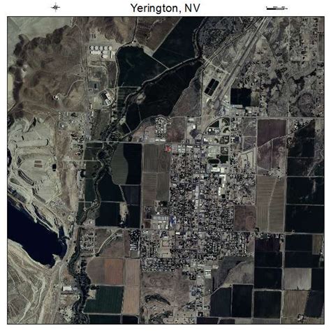 Aerial Photography Map Of Yerington Nv Nevada