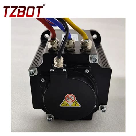 Cost Effective 3000W 48V Servo Motor Agv DC AC Motor With Brake For Industry Agv Robot DC