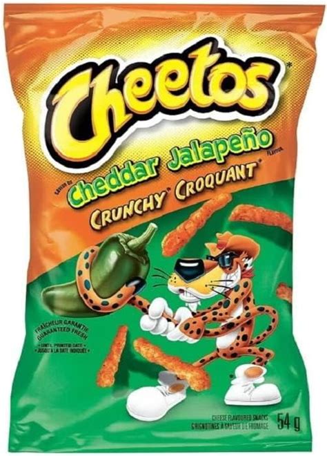 Cheetos Crunchy Cheddar Jalapeno Flavored Puffs 54g19 Oz