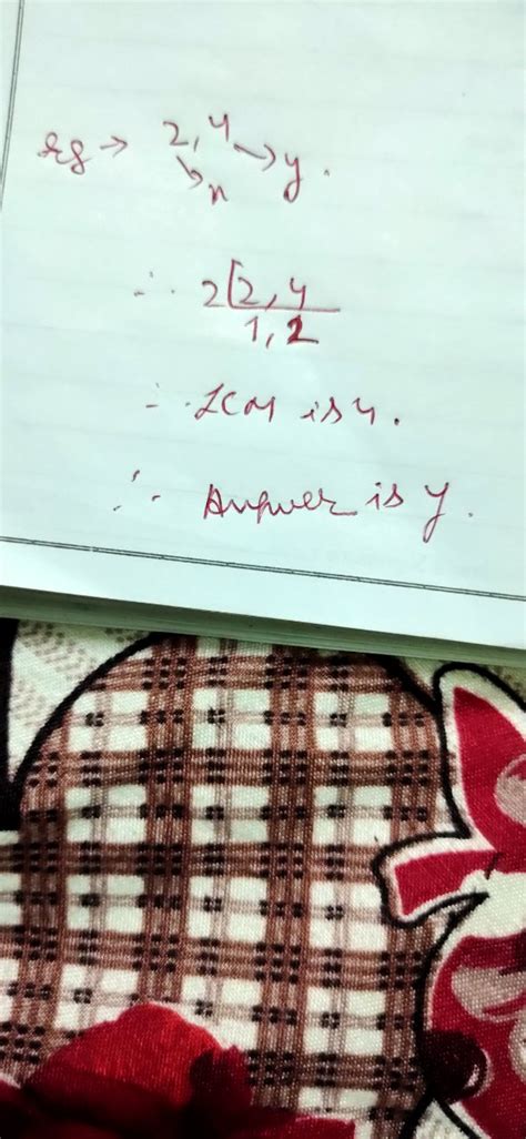 LCM Of The Given Number X Prime And Y Prime Where Y Is Multiple Of