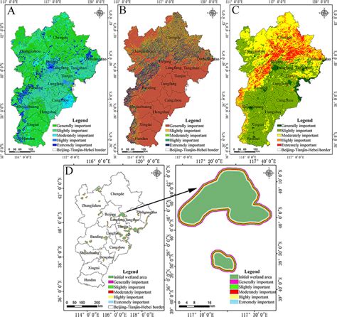 Spatial Patterns Of Ecological Services Spatial Patterns Of A Water Download Scientific