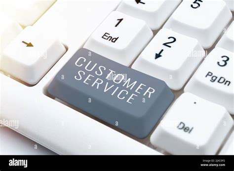 Handwriting Text Customer Serviceprocess Of Ensuring Client Satisfaction With Product