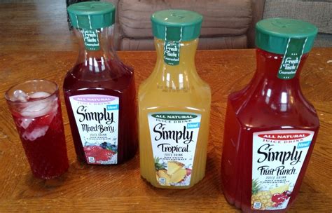 Simply Juice Drinks Simple Blueberry Cake Mix Muffins And A Giveaway