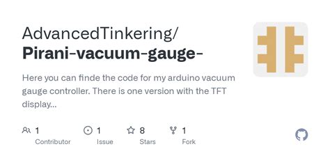 github advancedtinkering pirani vacuum gauge here you can finde the