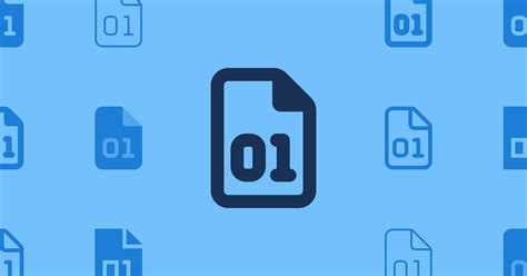 File Binary Classic Regular Icon Font Awesome