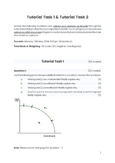 Task 1 Task 2 1 Tutorial Task 1 And Tutorial Task 2 Answer The
