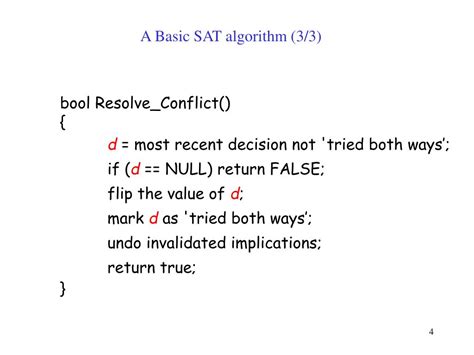 Ppt Heuristics For Efficient Sat Solving Powerpoint Presentation Free Download Id5126023
