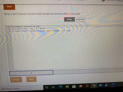 Solved Yuuuh Atau Start Write A SetTimeout Function That Chegg