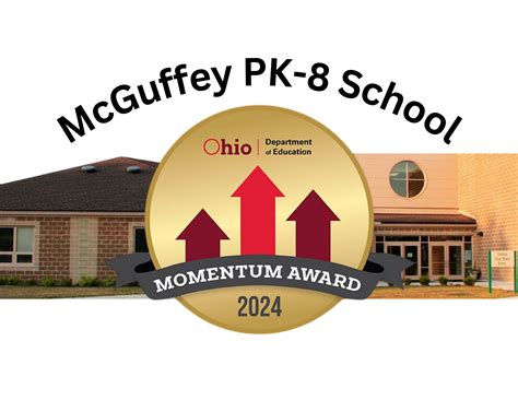 Exceeding Expectations Mcguffey Earns State Momentum Award Warren