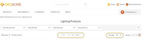 Manage Common Controls In The Storefront Orocommerce Orocrm And Oroplatform Documentation