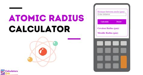 Atomic Radius Calculator Online