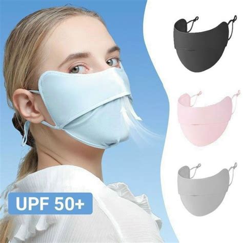 Khẩu Trang Chống Tia Uv Khẩu Trang Chống Nắng Upf 50 Unisex Nam Nữ đều Thích Hợp Happy