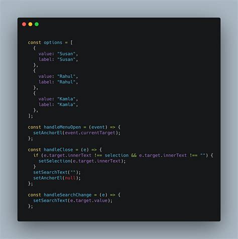 Cree Su Menú Desplegable Personalizado Con Una Opción De Búsqueda En