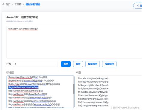 Buuctf Crypto做题记录（3）新手向ctf篱笆墙的影子 Csdn博客