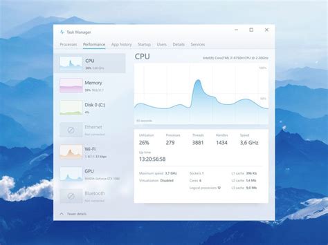 Windows Task Manager Redesign By Vadimsleva