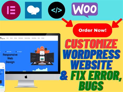 Customization On Your WordPress Website And Fix Any Bugs Errors Upwork