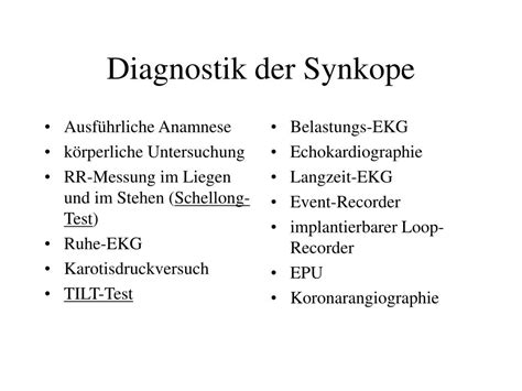 Ppt Synkopenabklärung Bedeutung Von Schellong Und Tilt Test Powerpoint Presentation Id 5721691