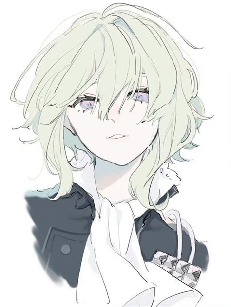 一组二次元头发线稿参考！ 人体工坊 花瓣网