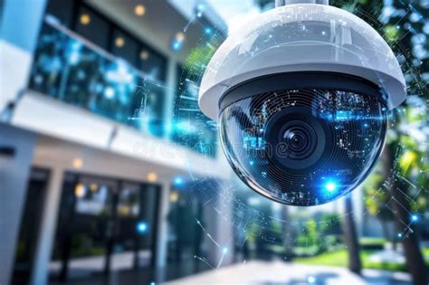 Smart Security Camera With Iot Technology For Home Protection And