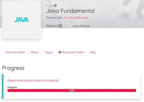 √ Belajar Java Lagi