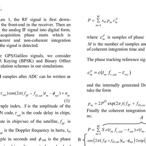 Block Diagram Of Signal Detection Process In Gps Receiver Download