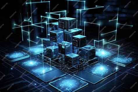 Premium Photo Vps Network Connection 3d Rendering Of Puzzle With Computer Network And Firewall