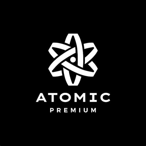 Premium Vector Atom Logo Vector Icon Illustration Premium Vector Atom Logo Vector Icon Illustration