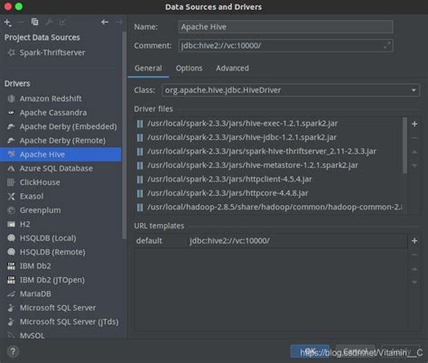 使用datagrip连接spark thriftserver使用sparksql datagrip访问spark csdn博客